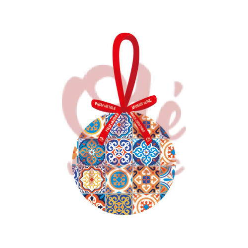 Boule de Noël avec boîte. Mosaïque. Barcelone. | Olé Mosaic