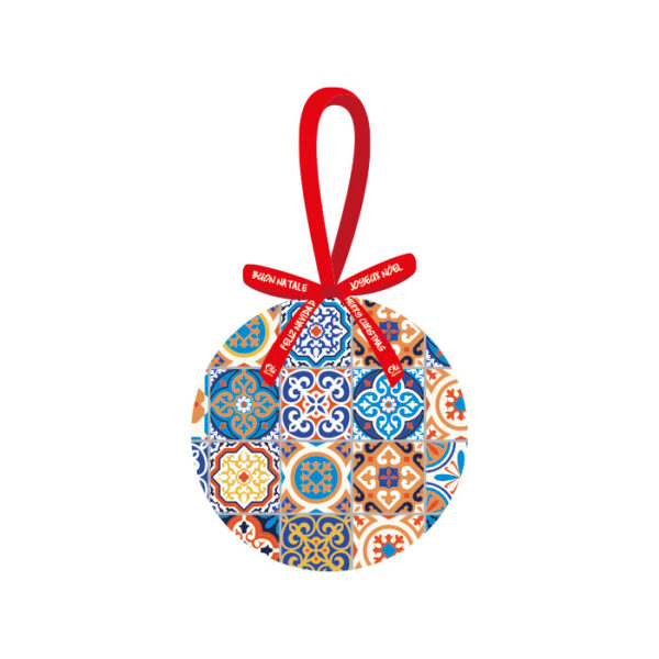 Boule de Noël avec boîte. Mosaïque. Barcelone. | Olé Mosaic